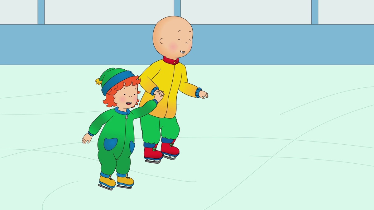 ‎Caillou Goes Ice Skating – Caillou's New Adventures (Season 4, Episode ...