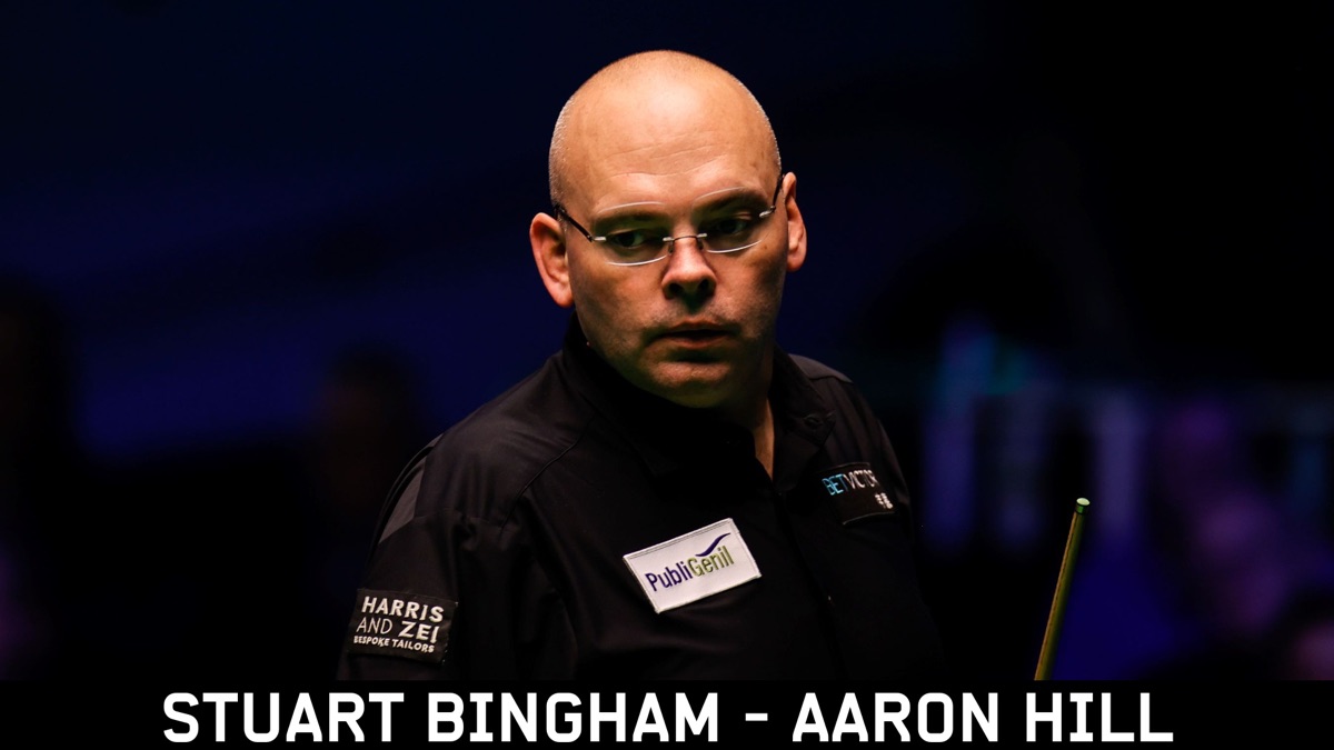 Stuart Bingham - Aaron Hill - Apple TV (UK)