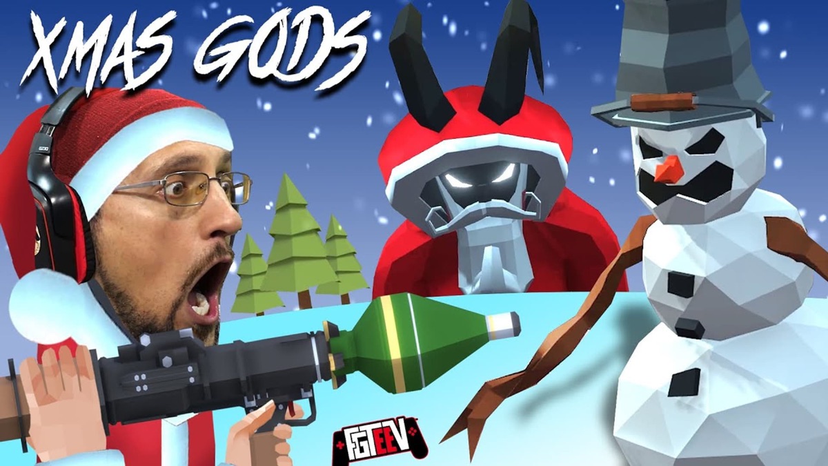 ‎Snowman Doesn't Like FGTeeV and Rec Room Christmas Games: Snow Ball ...