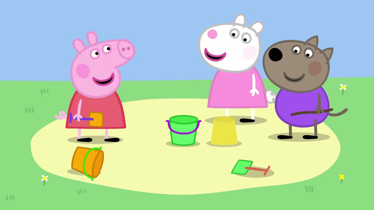 The Sandpit - Peppa Pig (Series 4, Episode 34) - Apple TV (BG)