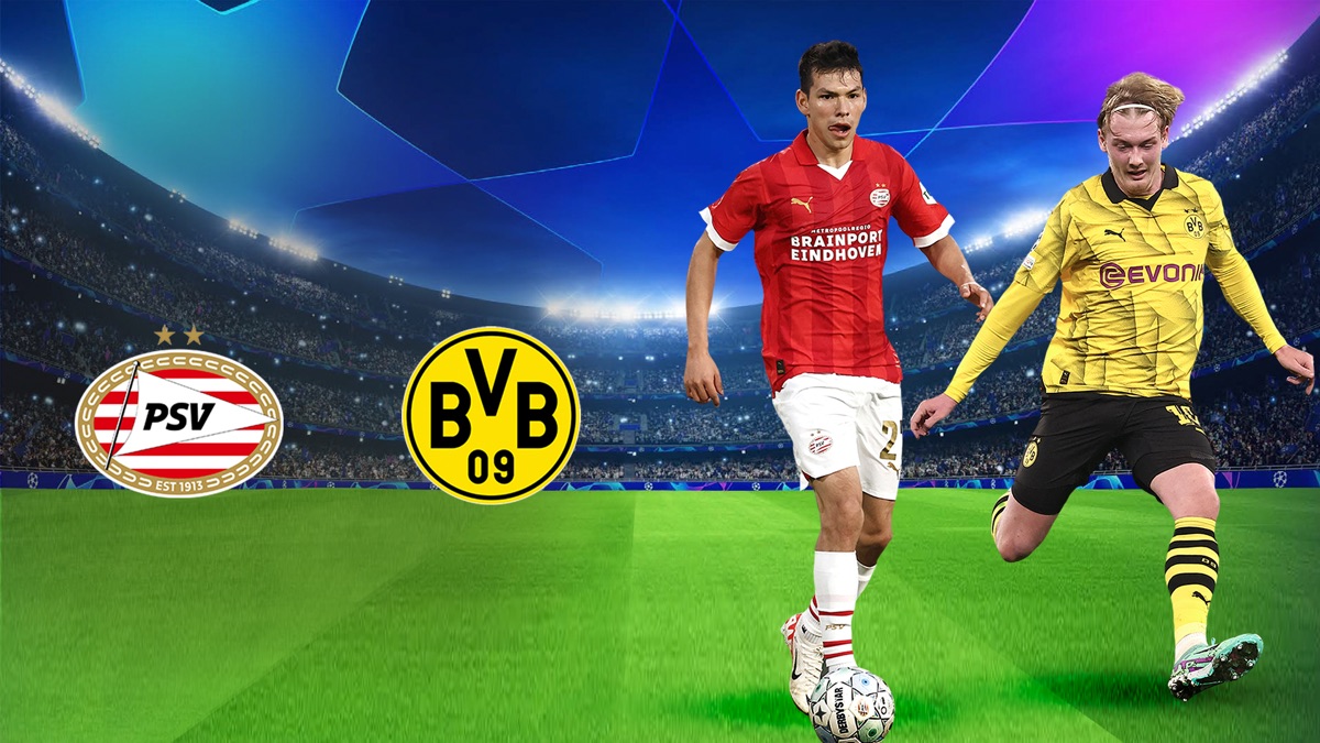 Octavos de final - PSV Eindhoven vs Borussia Dortmund - UEFA Champions ...