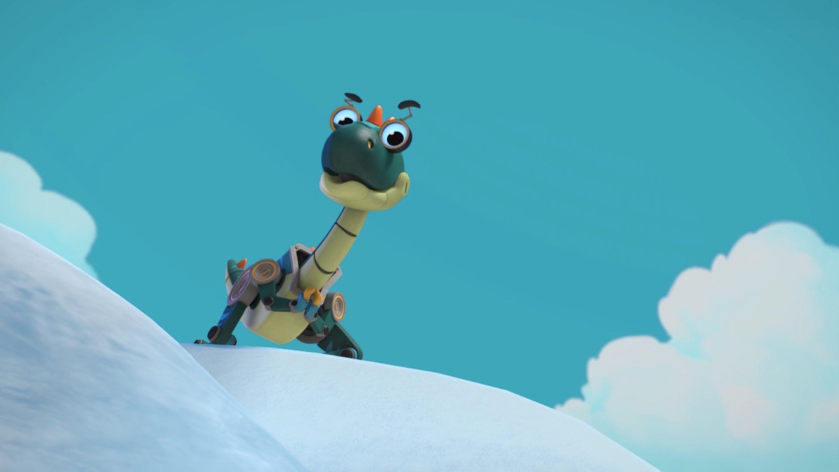 Rusty's Raptor Crossing; Rusty's Dinosaur Snow Day - Rusty Rivets ...