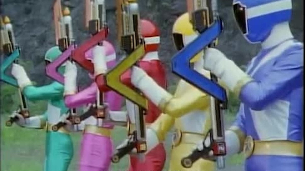 ‎The New 6th Soldier! - Kyuukyuu Sentai GoGoFive (Season 1, Episode 21 ...