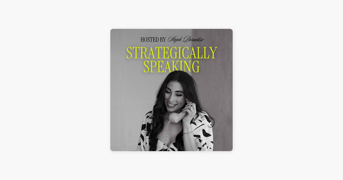 ‎Strategically Speaking on Apple Podcasts