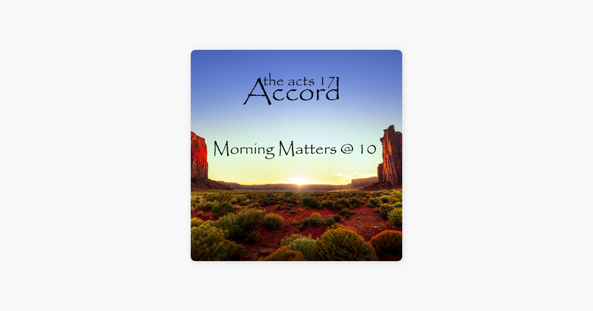 ‎Morning Matters @ 10 on Apple Podcasts