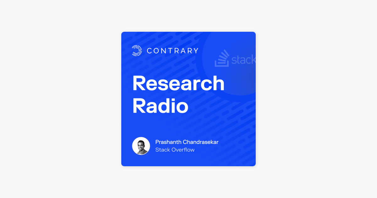 ‎research Radio How Stack Overflow Is Facing The Ai Future On Apple Podcasts