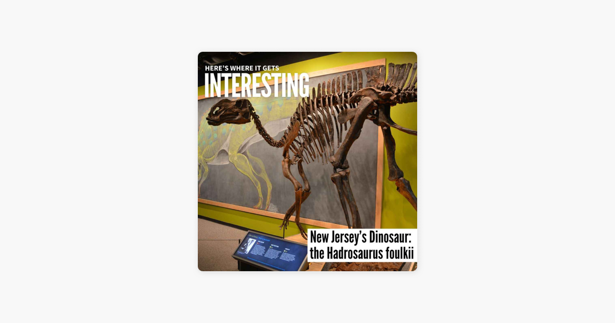‎Here's Where It Gets Interesting: New Jersey’s Dinosaur: The ...