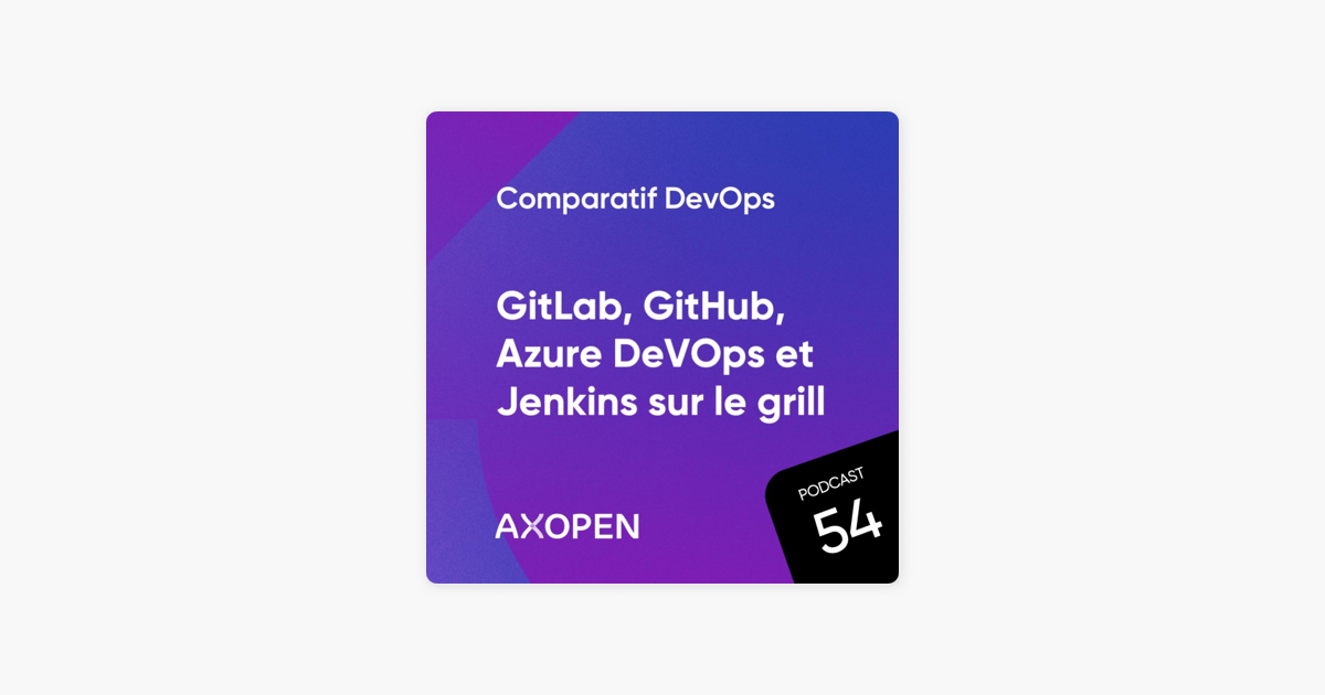 axopen Expertise And Développement Informatique Comparatif Devops Gitlab Github Azure