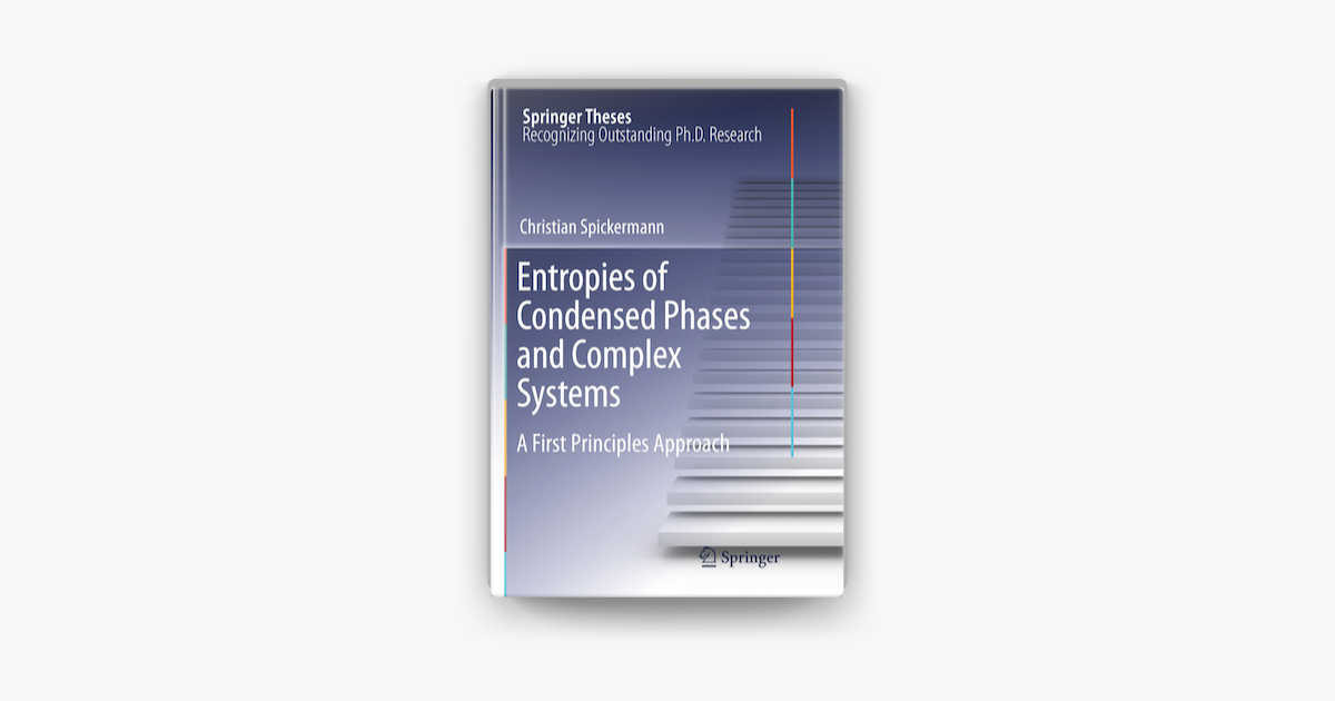 ‎Entropies of Condensed Phases and Complex Systems by Christian ...