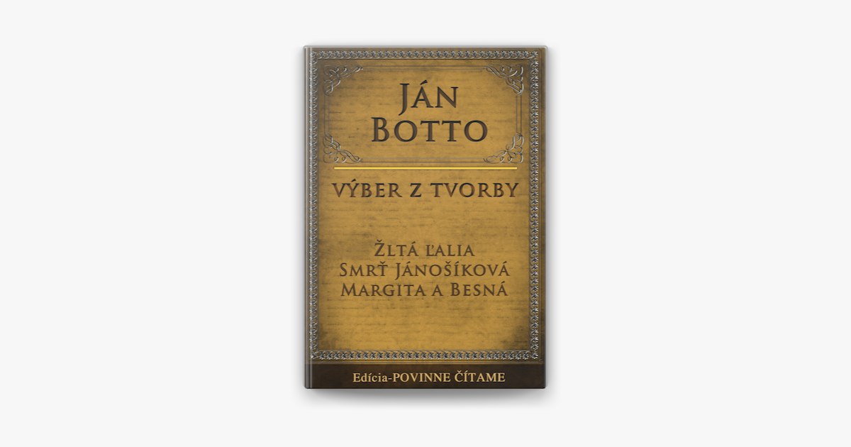 ‎Ján Botto-Výber z tvorby v Apple Books