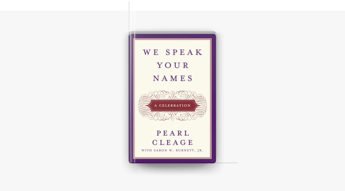 ‎We Speak Your Names de Pearl Cleage en Apple Books