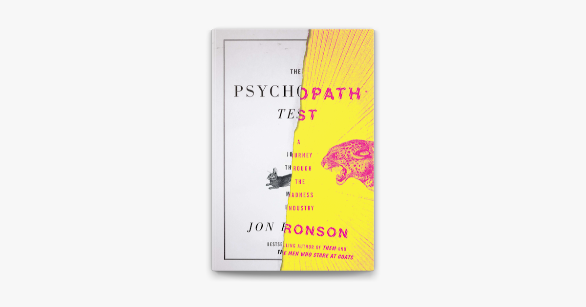 ‎The Psychopath Test by Jon Ronson on Apple Books