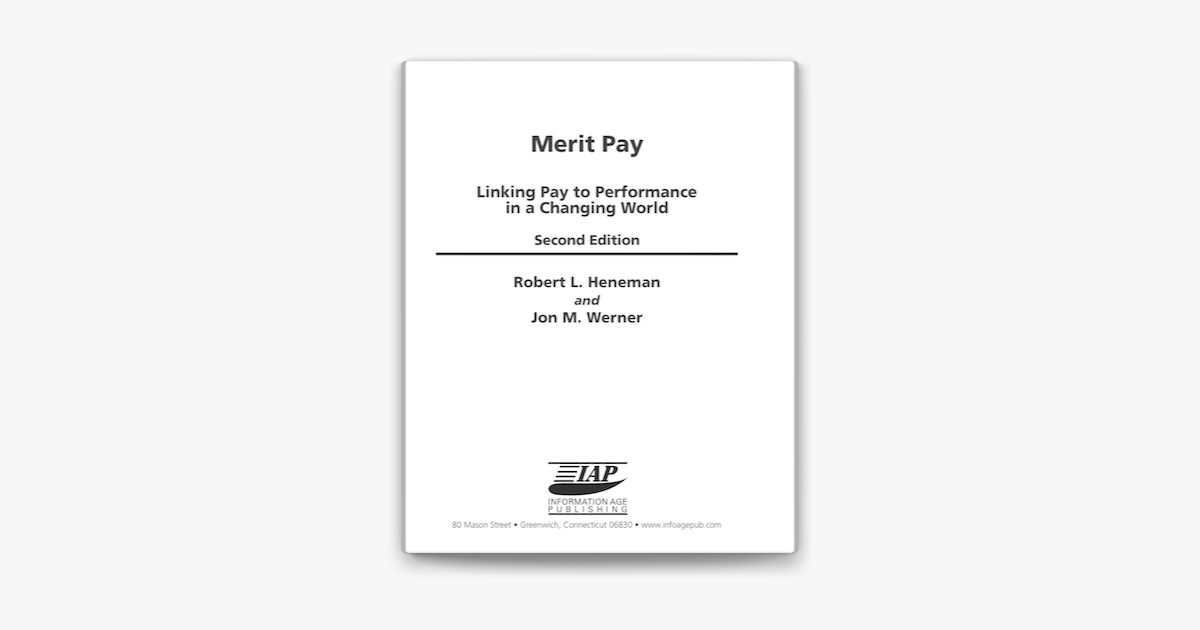 ‎Merit Pay by Robert L. Heneman on Apple Books