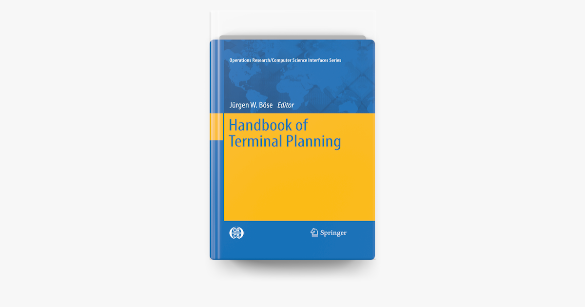 ‎Handbook of Terminal Planning de Jürgen W. Böse en Apple Books