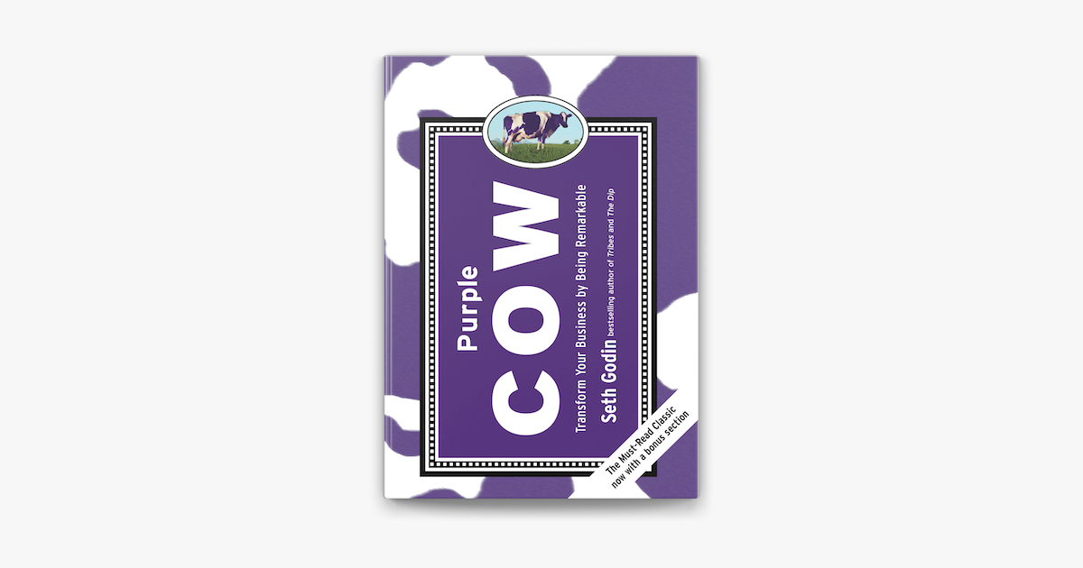 ‎Purple Cow, New Edition by Seth Godin on Apple Books