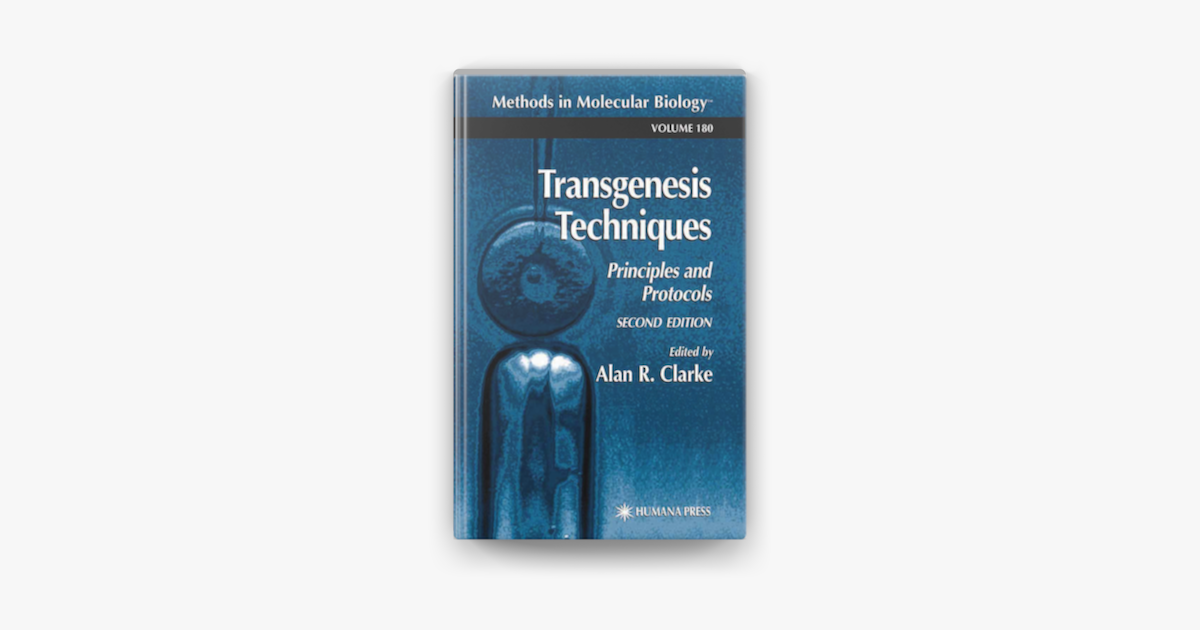 ‎Transgenesis Techniques by Alan R. Clarke on Apple Books