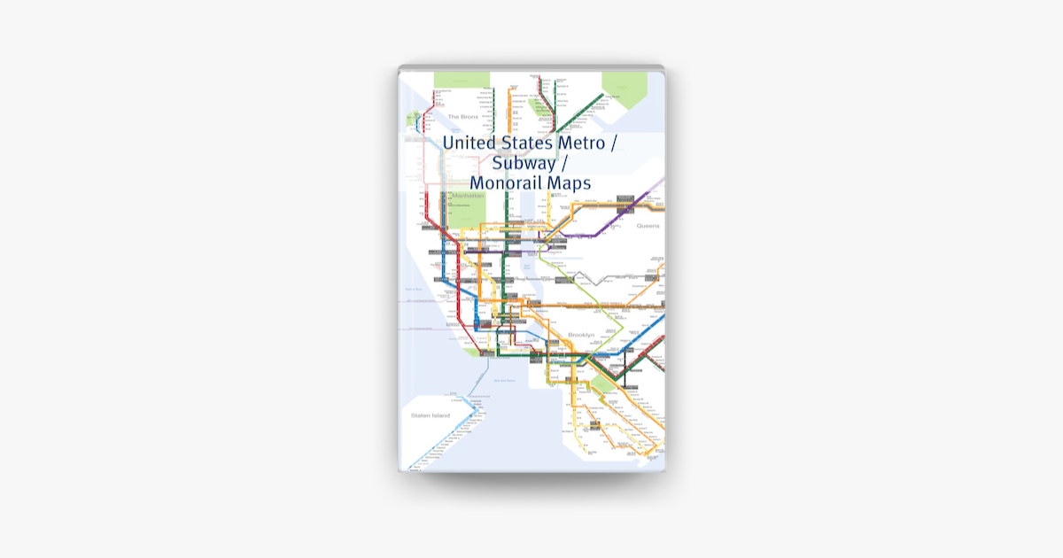 United States Metro / Subway / Monorail Maps من تأليف Golgotha Travel ...