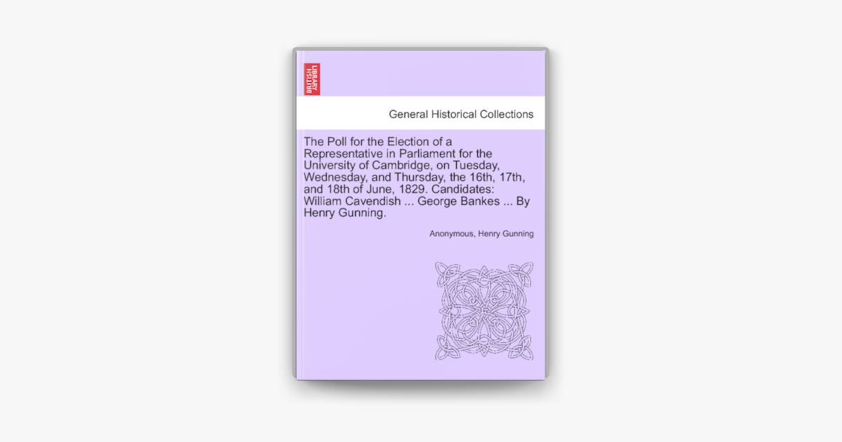 ‎The Poll for the Election of a Representative in Parliament for the ...