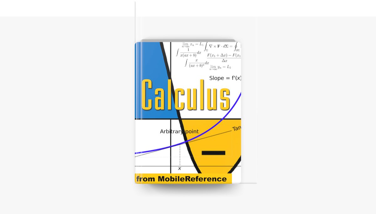 ‎Calculus Study Guide by MobileReference on Apple Books