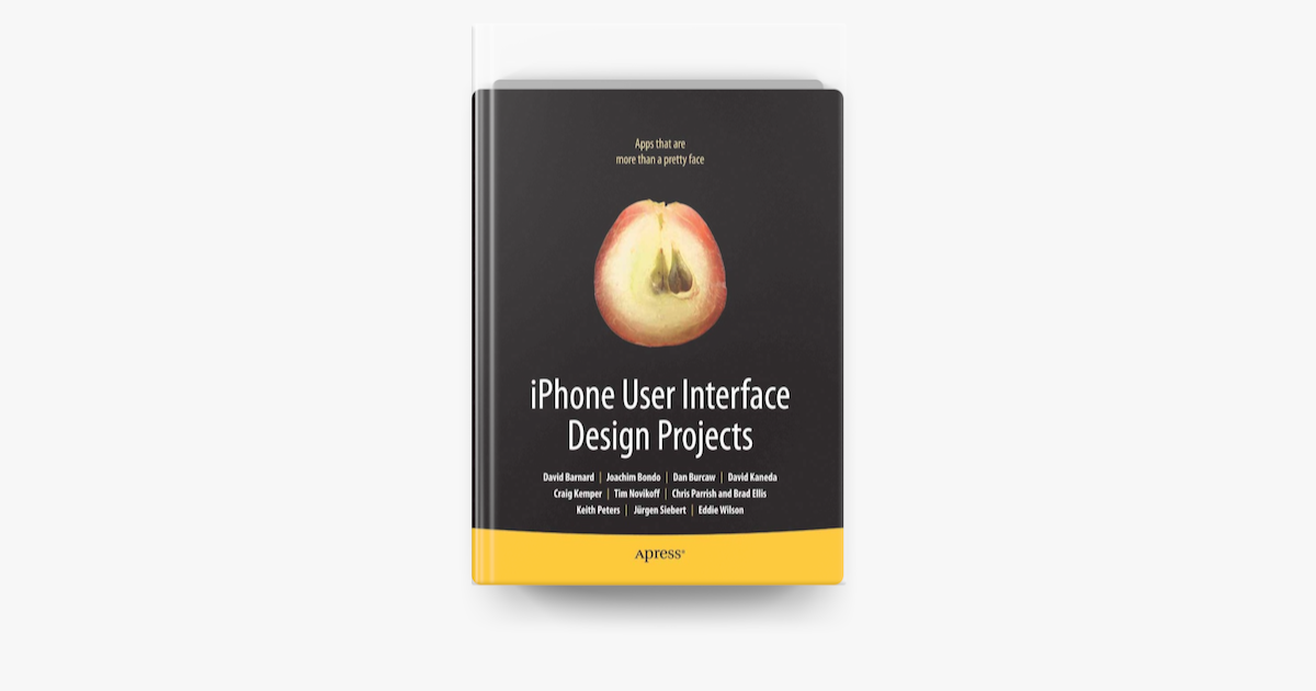 ‎iPhone User Interface Design Projects by Joachim Bondo, David Barnard ...