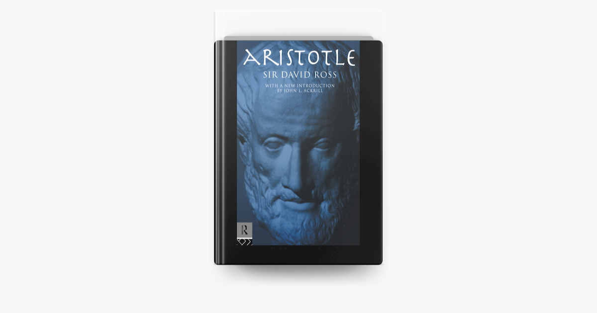 ‎Aristotle by David Ross on Apple Books