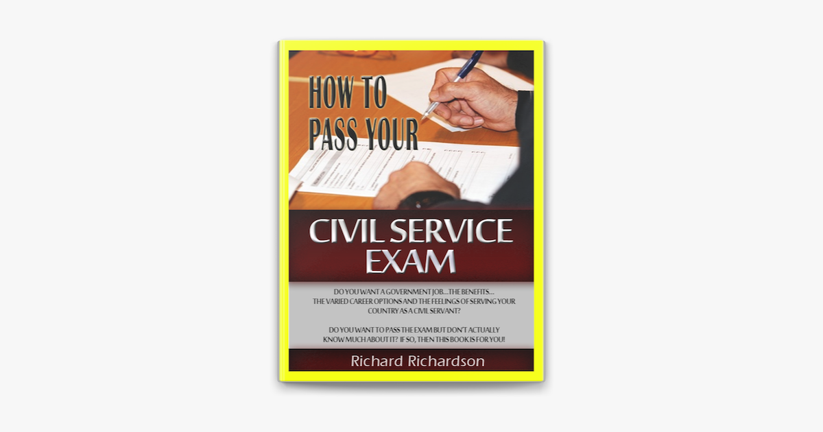‎Civil Service Exam 101: How to Pass Your Civil Service Exam by Richard ...