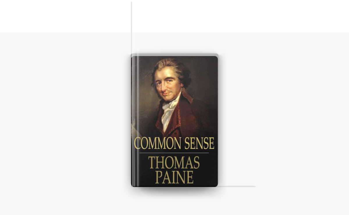 ‎Common Sense by Thomas Paine on Apple Books