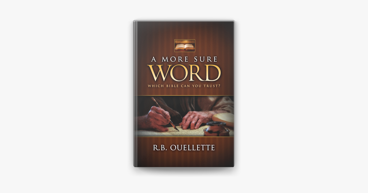 ‎A More Sure Word by R.B. Ouellette on Apple Books