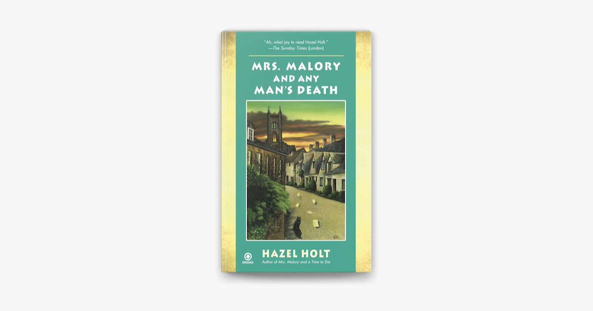 ‎Mrs. Malory and Any Man's Death écrit par Hazel Holt sur Apple Books