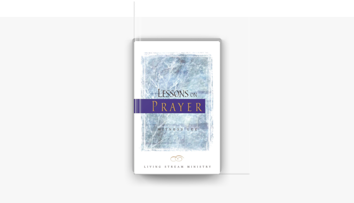 ‎Lessons on Prayer trên Apple Books