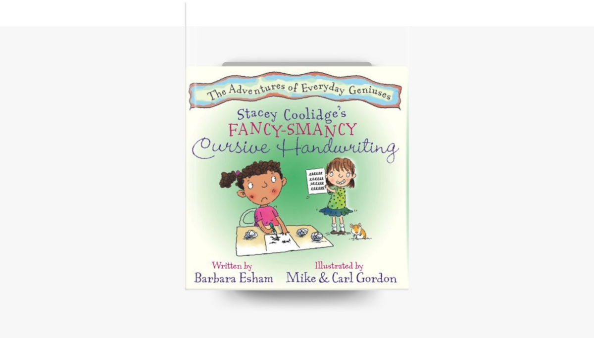 ‎Stacey Coolidge's Fancy Smancy Cursive Handwriting by Barbara Esham ...