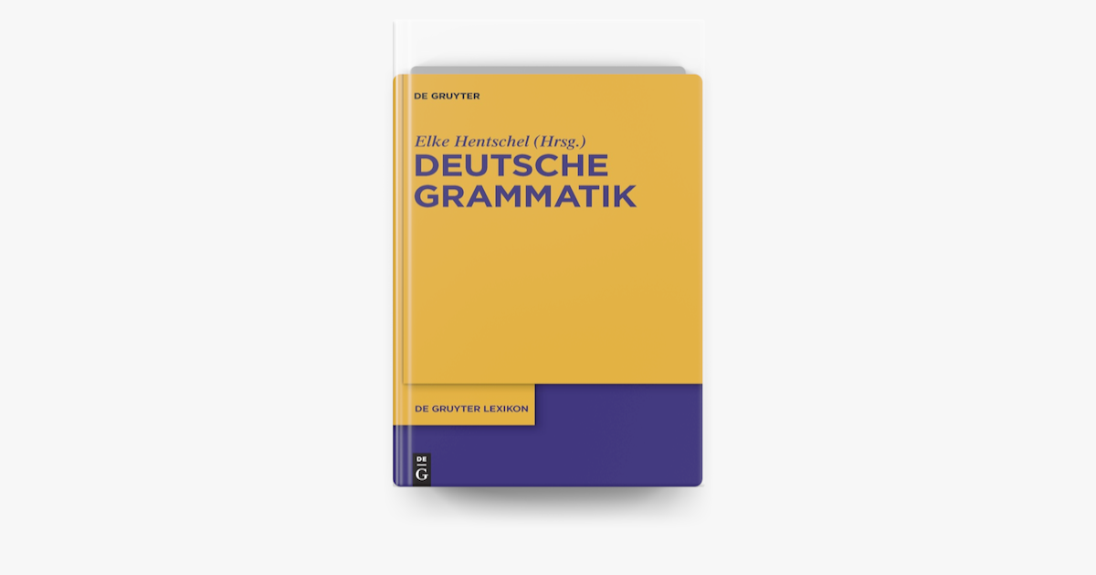 ‎Deutsche Grammatik by Elke Hentschel on Apple Books