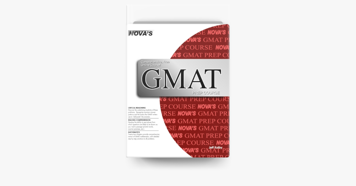 ‎GMAT Prep Course by Jeff Kolby on Apple Books