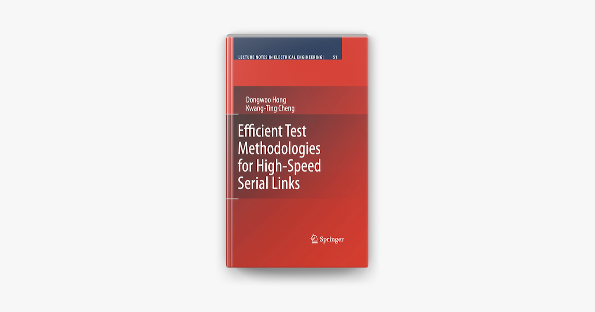 ‎Efficient Test Methodologies for High-Speed Serial Links của Dongwoo ...