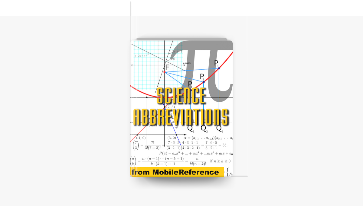 ‎Dictionary of one letter abbreviations used in mathematics and physics ...