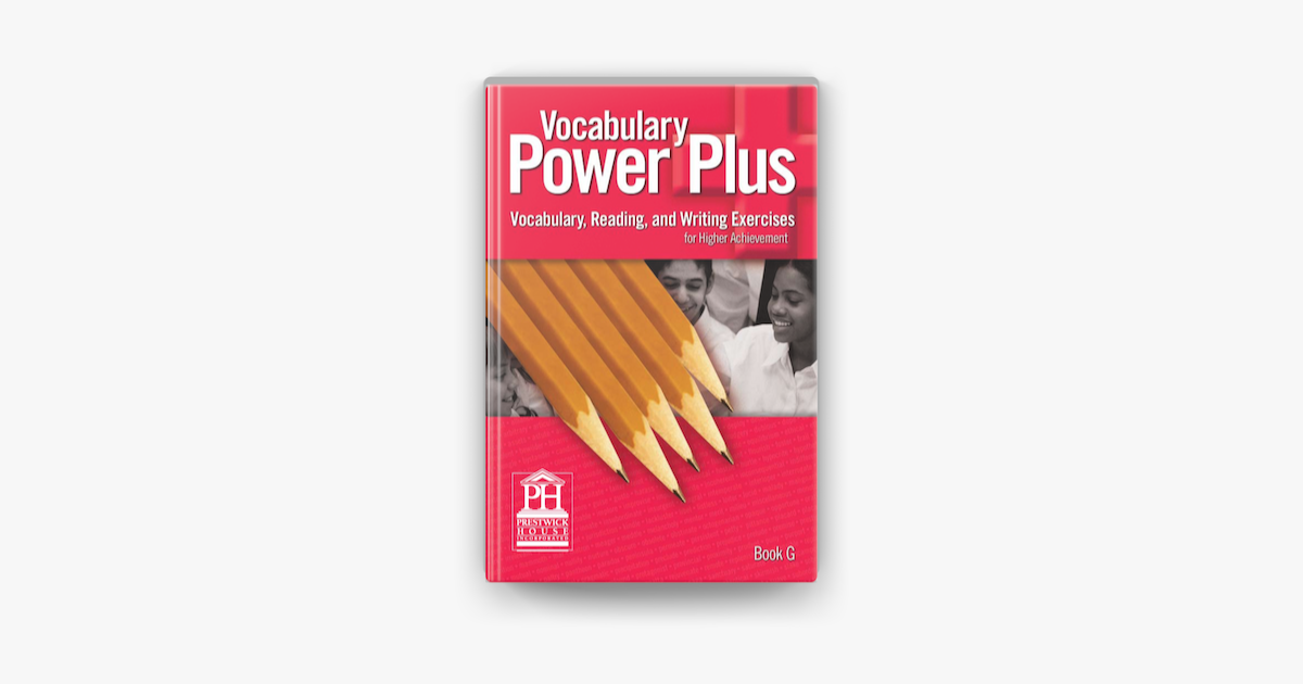 ‎Vocabulary Power Plus for Higher Achievement - Book G by Daniel A ...