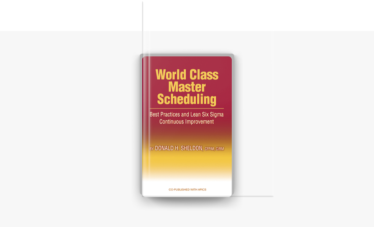 ‎World Class Master Scheduling by Donald Sheldon on Apple Books