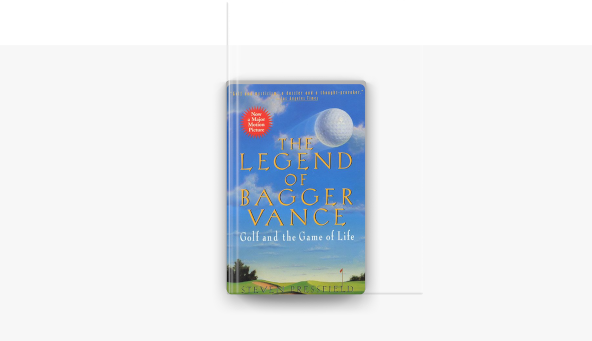 The Legend Of Bagger Vance Book