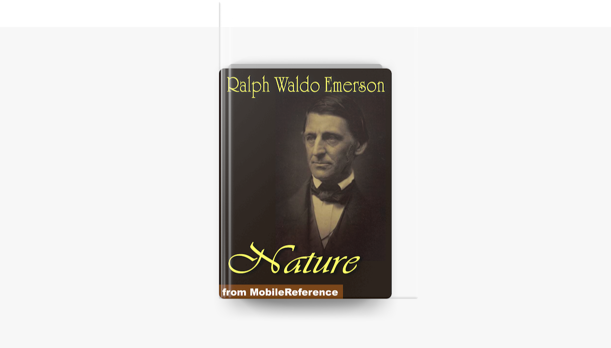 ‎Nature by Ralph Waldo Emerson on Apple Books