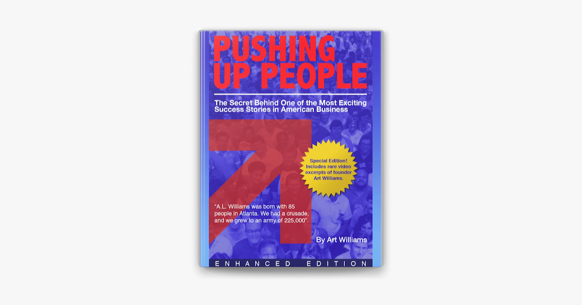 ‎Pushing Up People by Art Williams on Apple Books