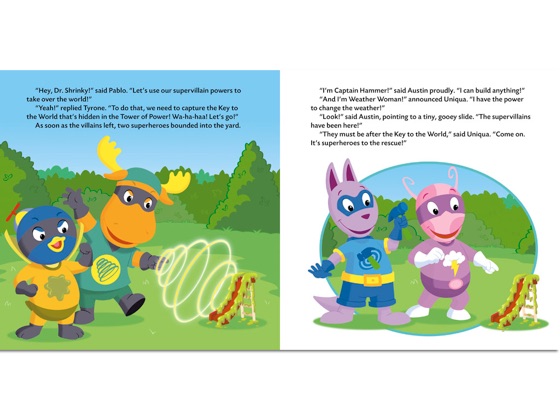 ‎Race to the Tower of Power (The Backyardigans) on Apple Books