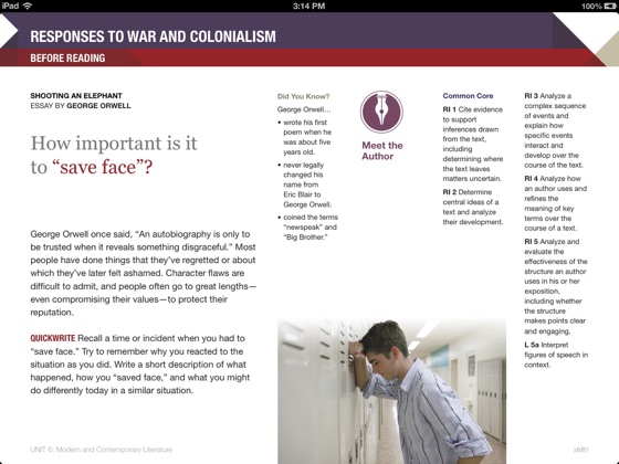 houghton Mifflin Harcourt Literature Grade 12 On Apple Books