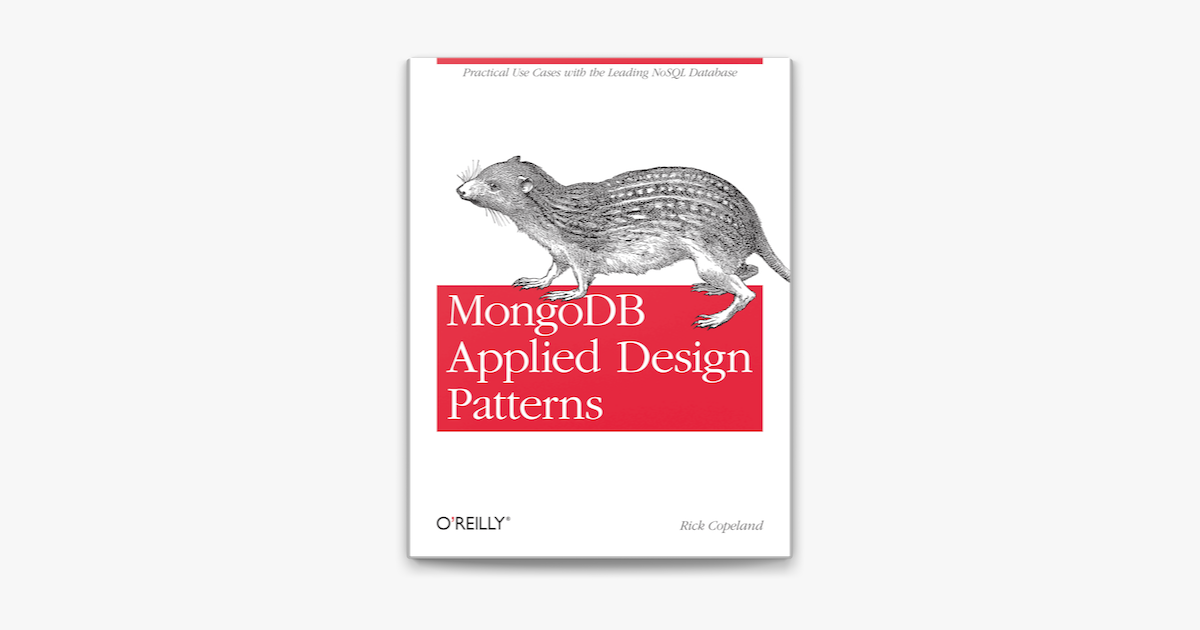 mongodb Applied Design Patterns De Rick Copeland En Apple Books