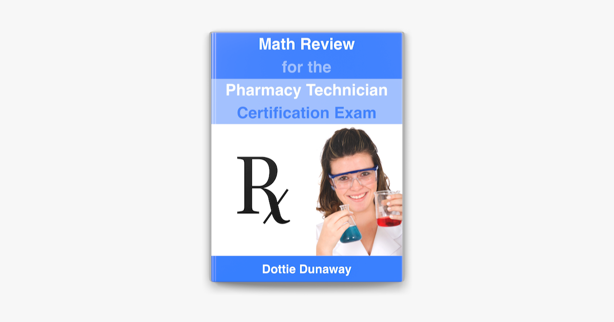 ‎Math Review for Pharmacy Technician Certification Exam by Dottie ...