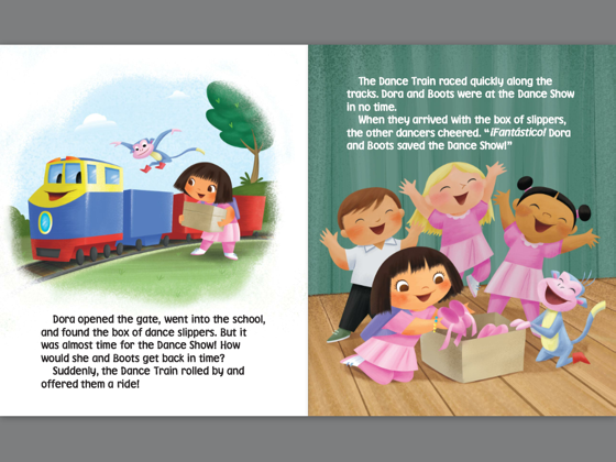 ‎The Big Ballet Show (Dora the Explorer) on Apple Books
