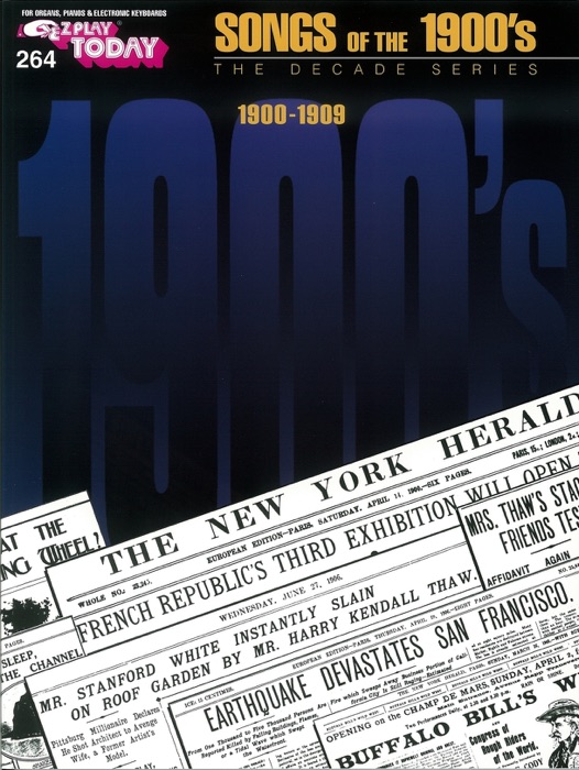 Download Songs Of The 1900 s Songbook By Various Authors EBook