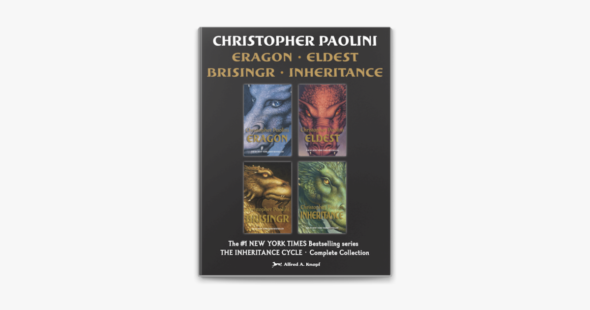 ‎The Inheritance Cycle 4-Book Collection by Christopher Paolini on ...