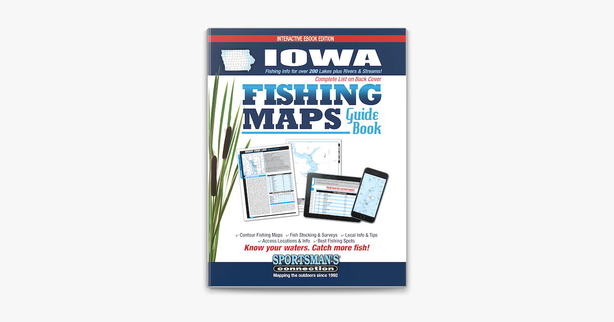 ‎Iowa Fishing Maps Guide Book by Sportsman's Connection on Apple Books