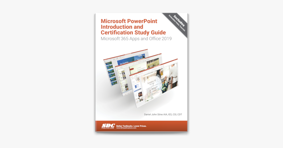 ‎Microsoft PowerPoint Introduction and Certification Study Guide by Daniel John Stine on Apple Books