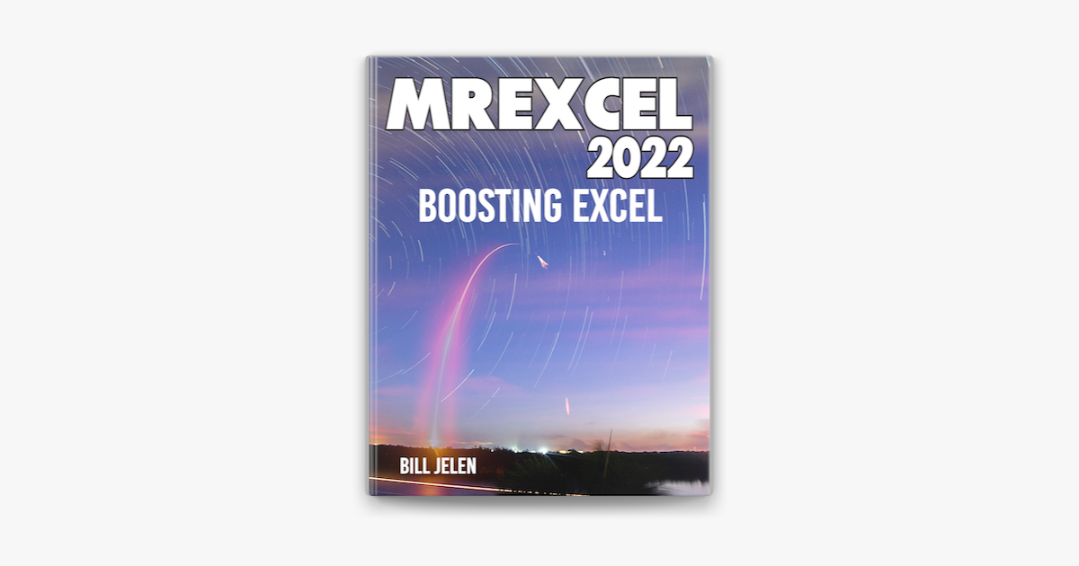 mrexcel 2022 By Bill Jelen On Apple Books